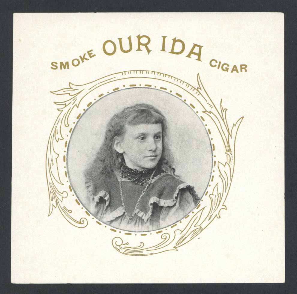 Our Ida Brand Outer Cigar Label – thelabelman