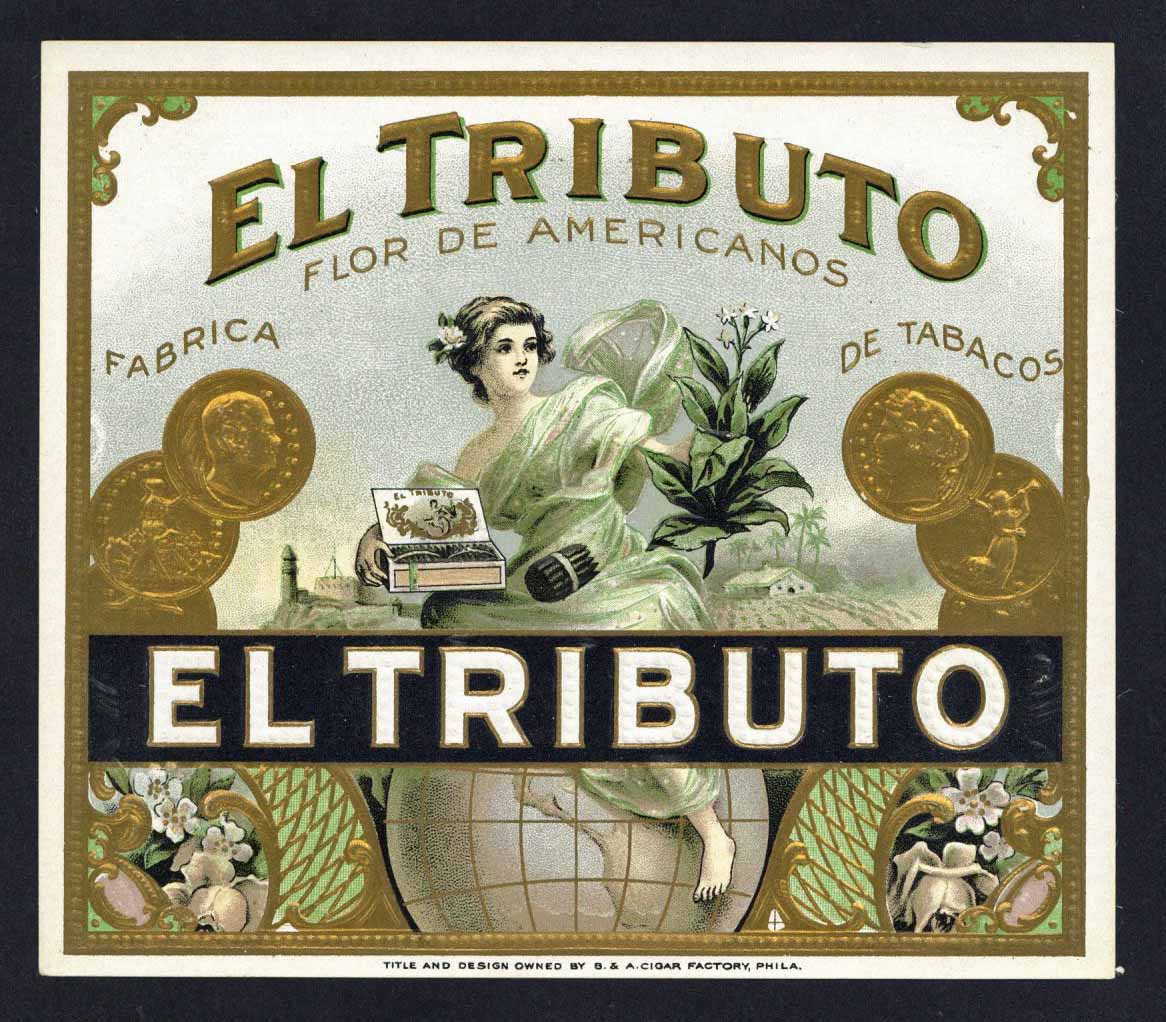 El Tributo Brand Outer Cigar Label – thelabelman