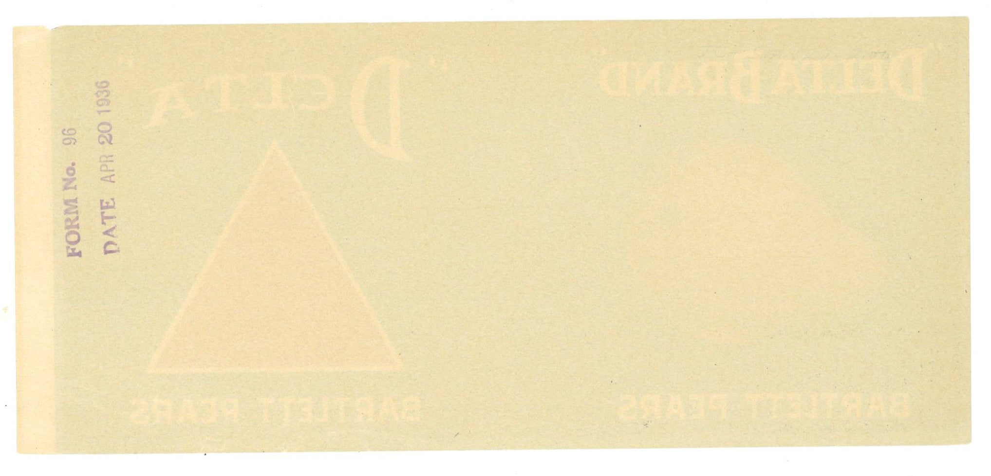 Delta Brand Vintage Pear Can Label – thelabelman