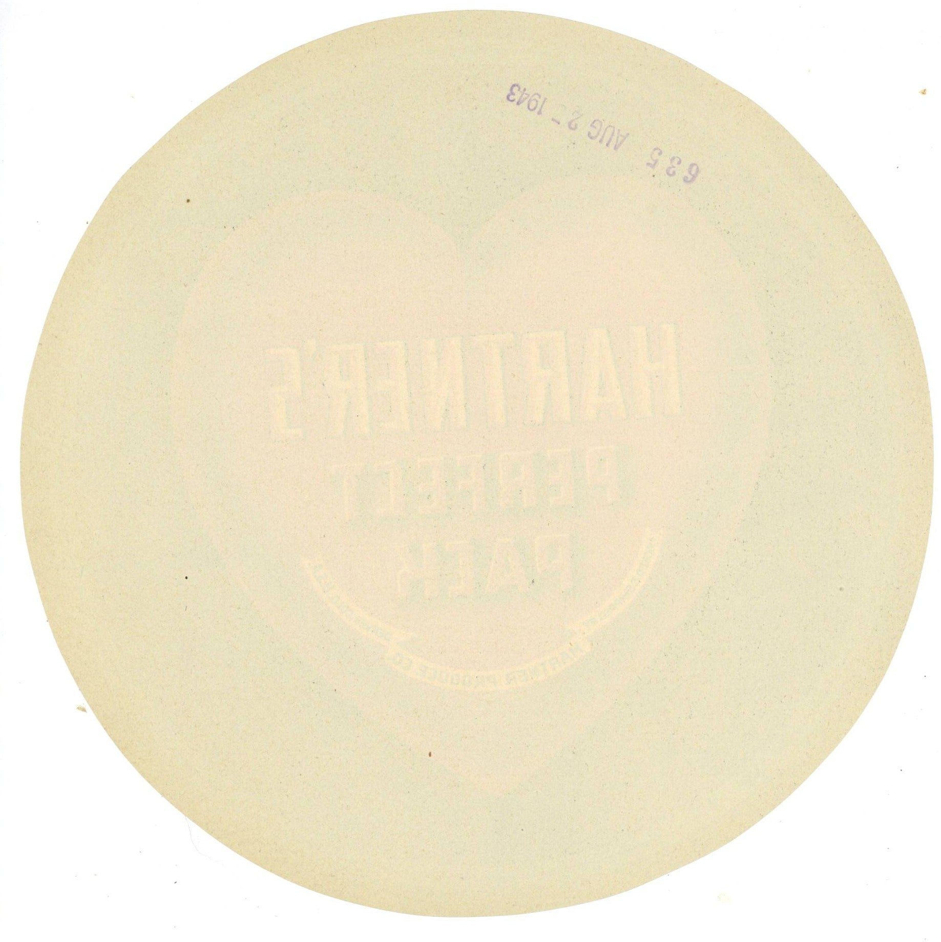 Hartner's Perfect Pack Brand Vintage Denver Colorado Produce Crate Lab ...