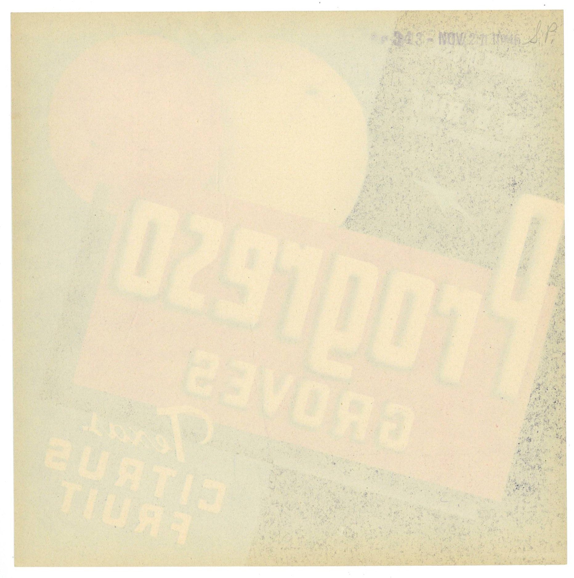 Progreso Groves Brand Vintage Progreso Texas Citrus Crate Label ...