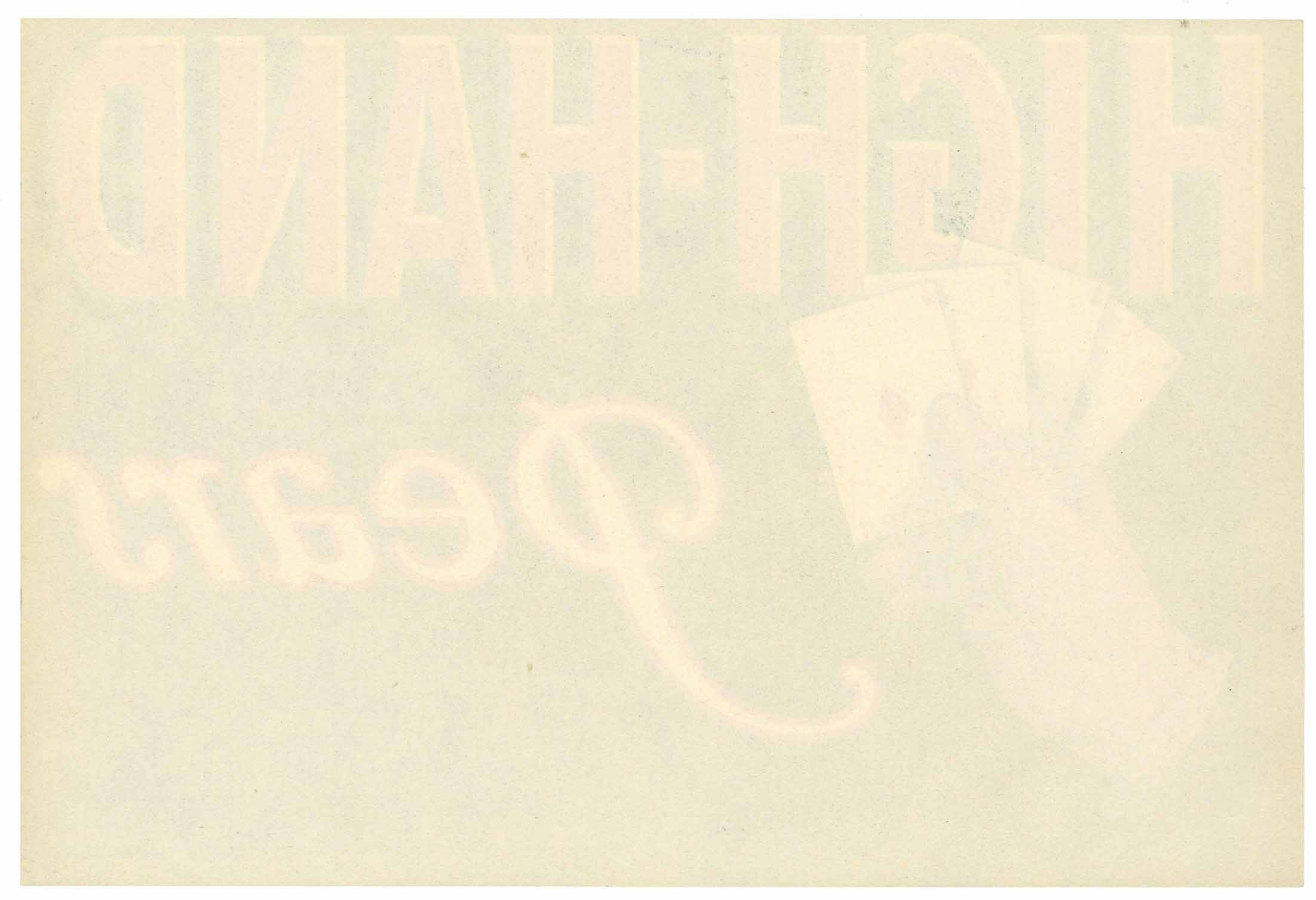 High Hand Brand Vintage Loomis California Pear Crate Label, o – thelabelman