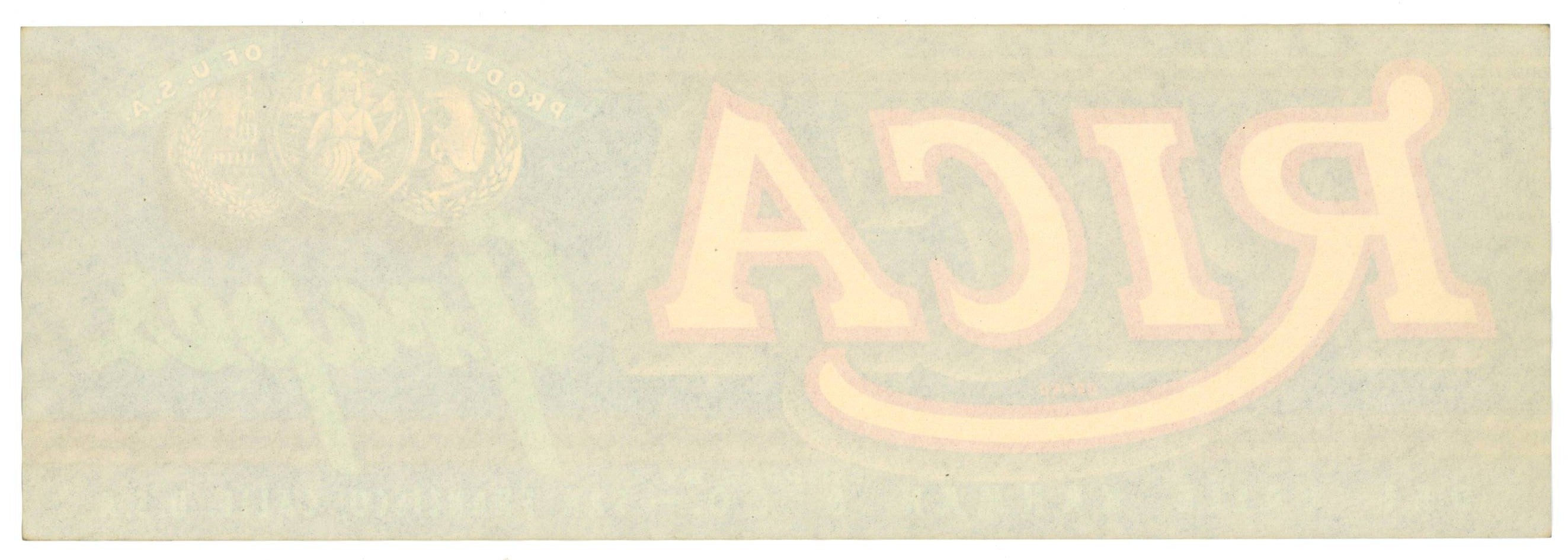 Rica Brand Vintage California Grape Crate Label – thelabelman