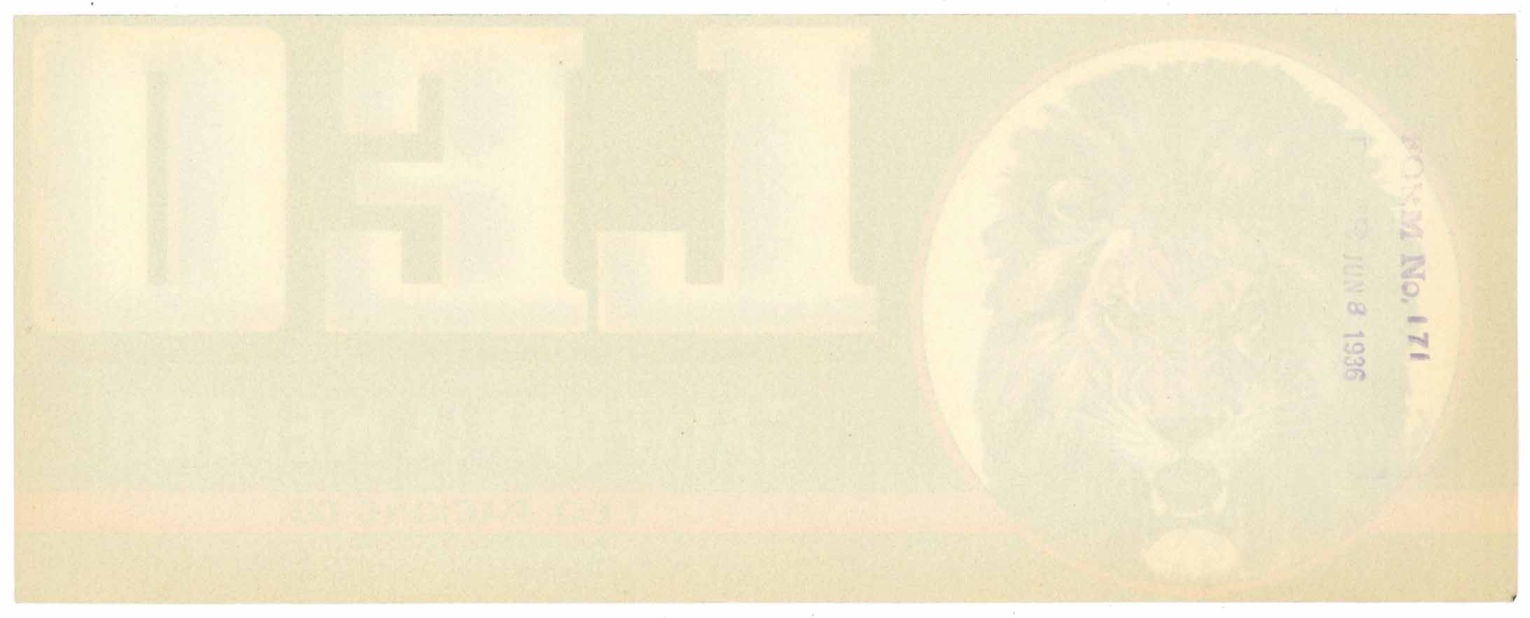 Leo Brand Vintage El Centro California Melon Crate Label – thelabelman