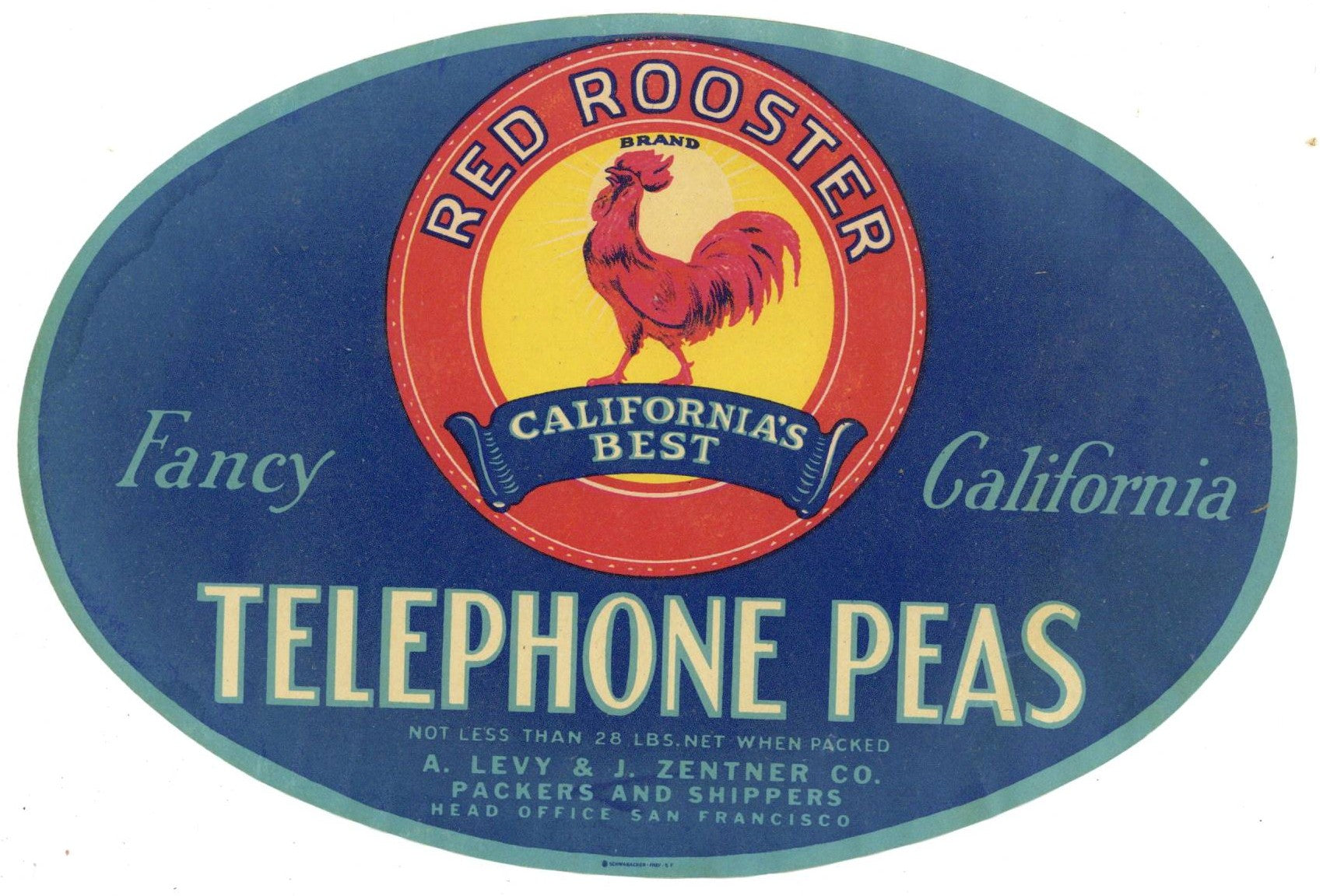 A-Okay Brand Vintage Fruit Crate Label – thelabelman