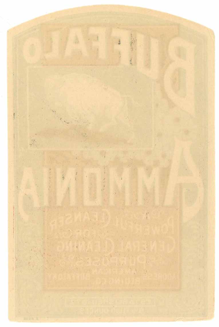 Buffalo Brand Vintage Buffalo New York Ammonia Bottle Label – thelabelman