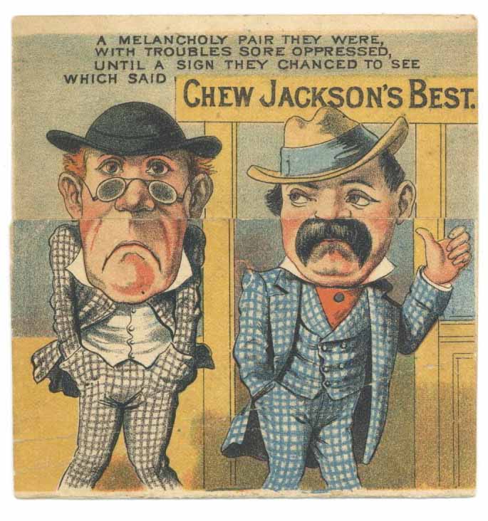 Victorian Trade Card, Chew Jackson's Best, Metamorphic – thelabelman