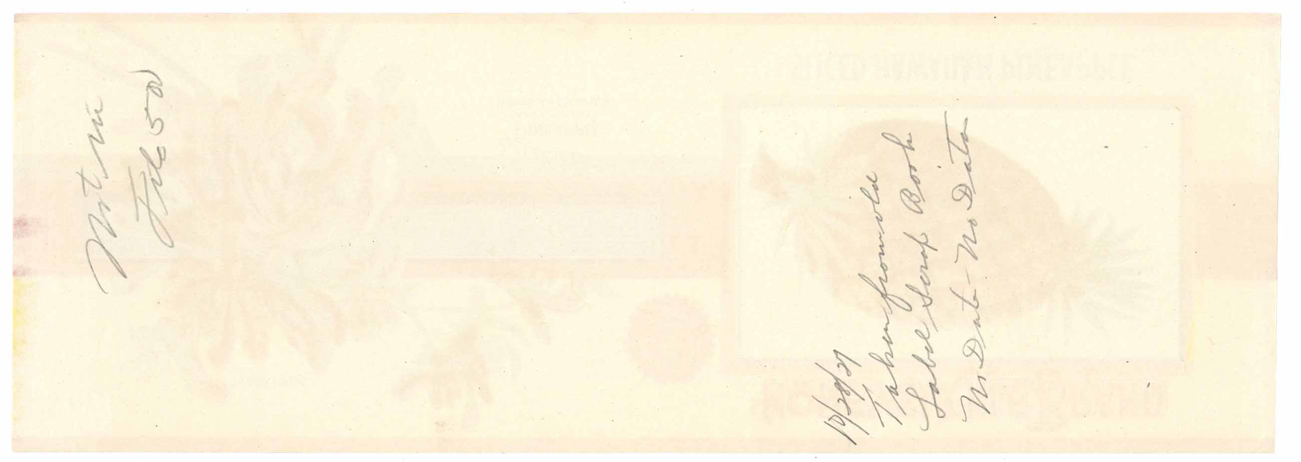 Honeysuckle Brand Vintage Sliced Hawaiian Pineapple Can Label – thelabelman