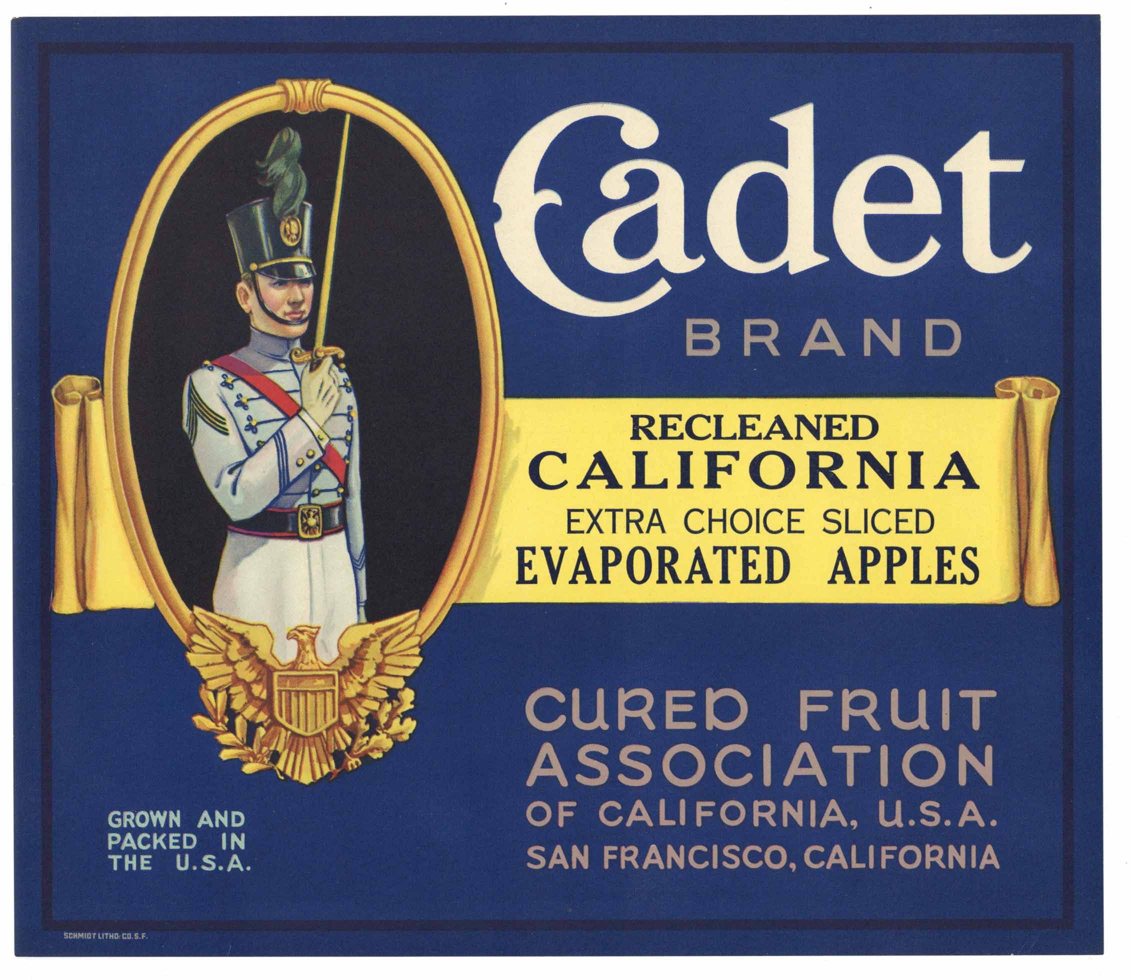 Cadet Brand Vintage Apple Crate Label, L – thelabelman