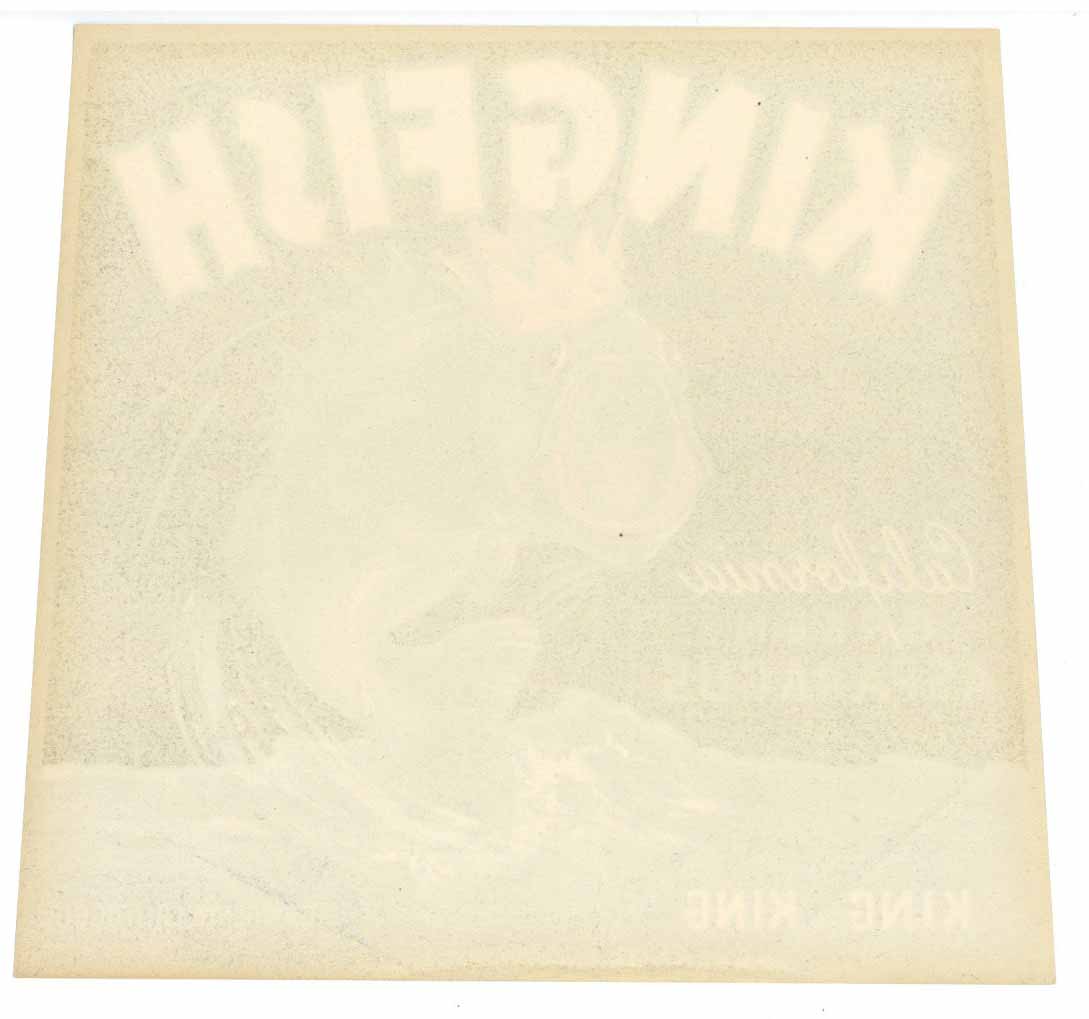 Kingfish Brand Vintage Asparagus Crate Label – thelabelman