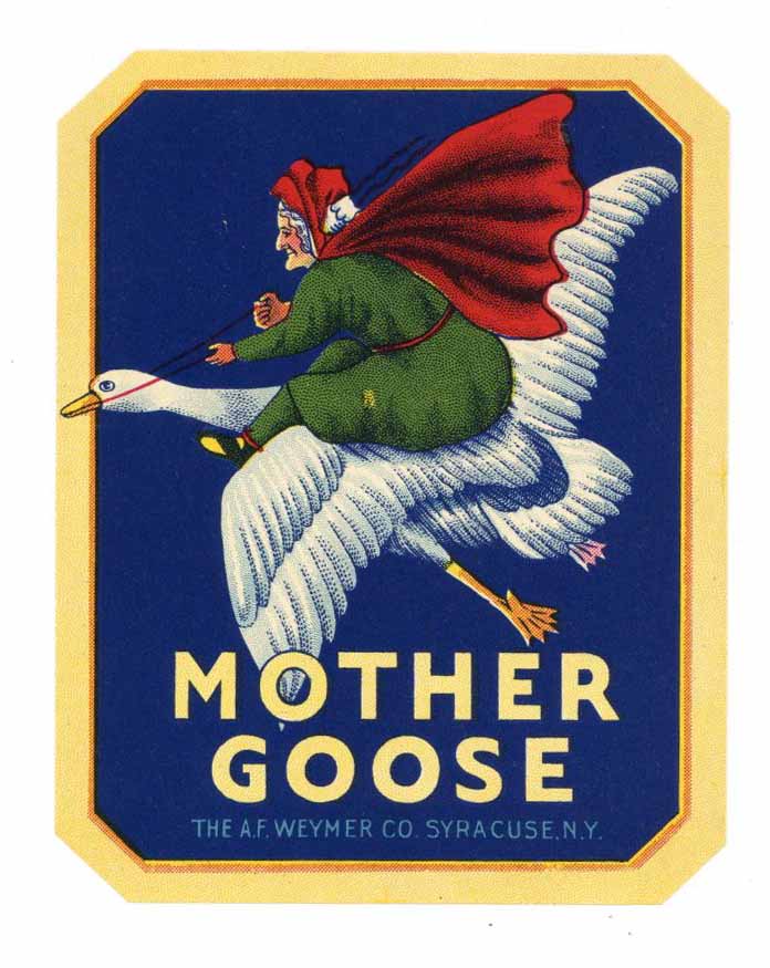 Vintage Mother Goose THE STORY OF MOTHER GOOSE | Frank Adams
