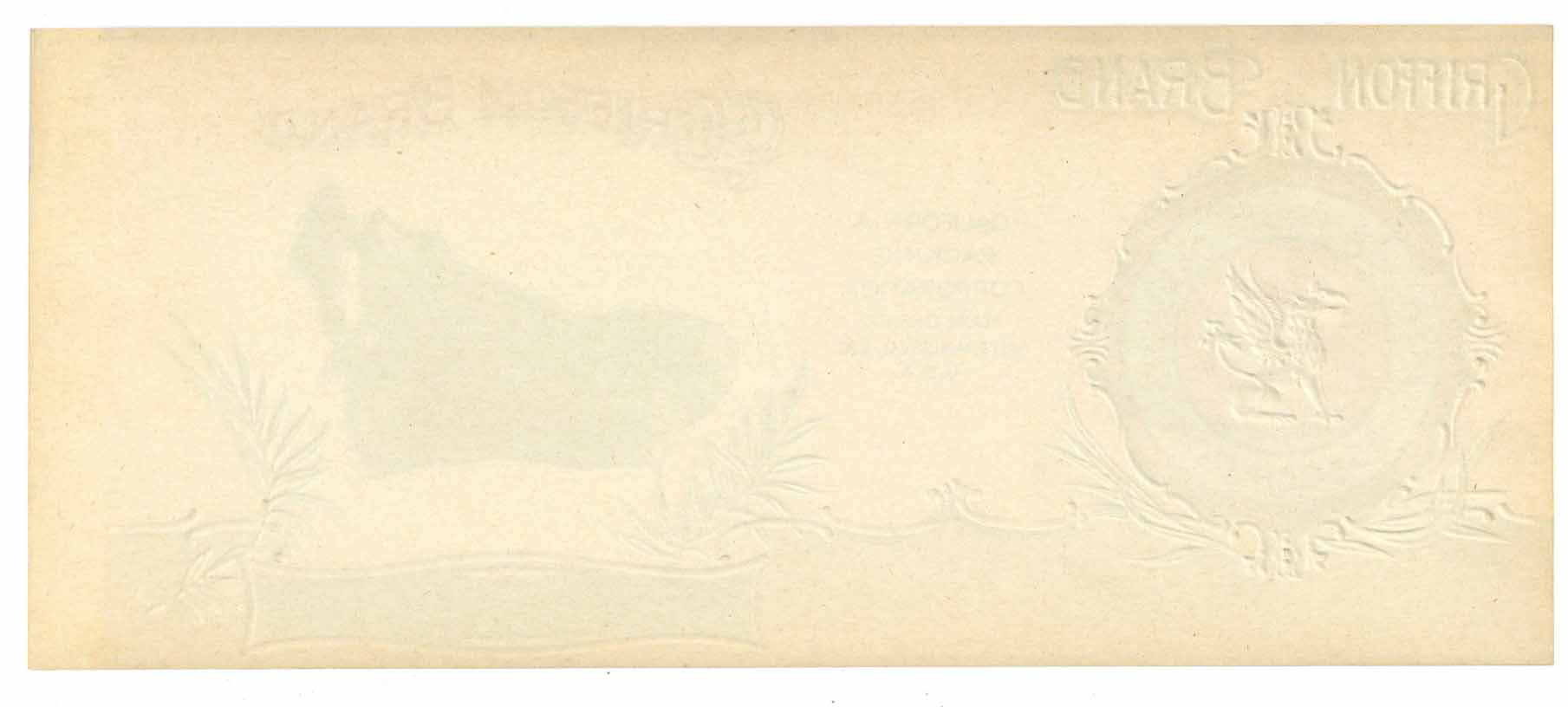 Griffon Brand Vintage Pickle Can Label – thelabelman