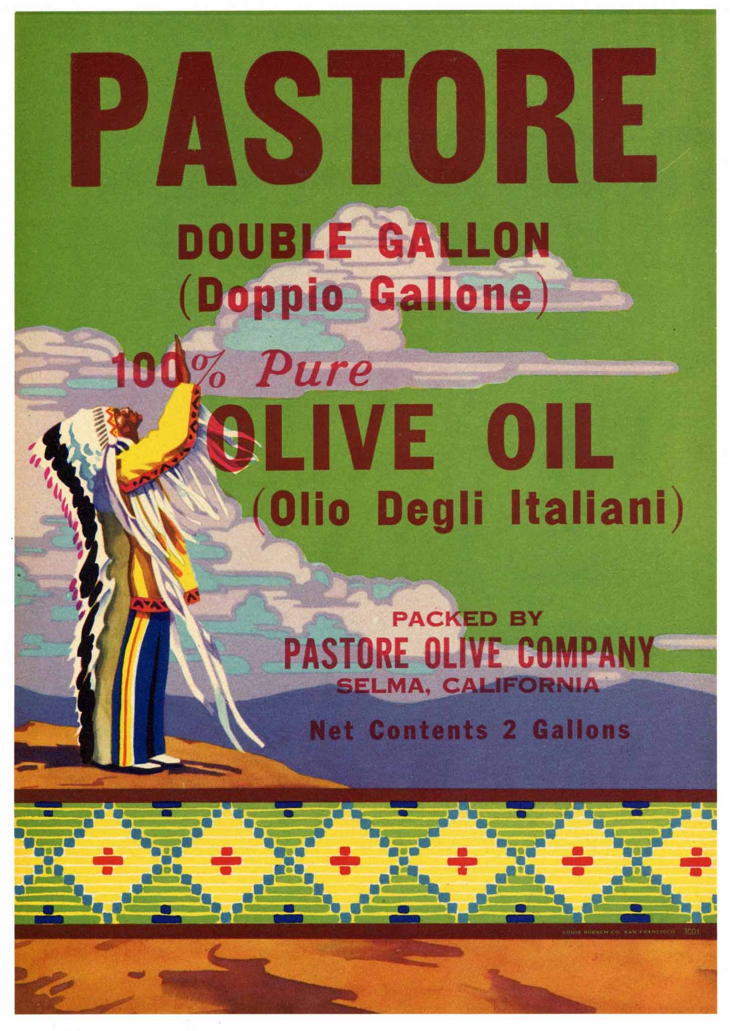 Vintage Oil Can Labels