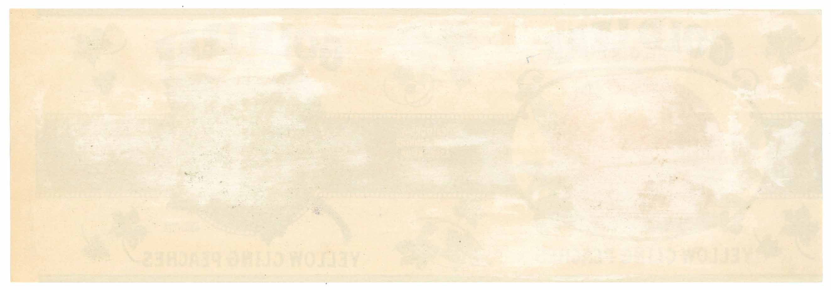 Gold Leaf Brand Vintage Cling Peach Can Label – thelabelman