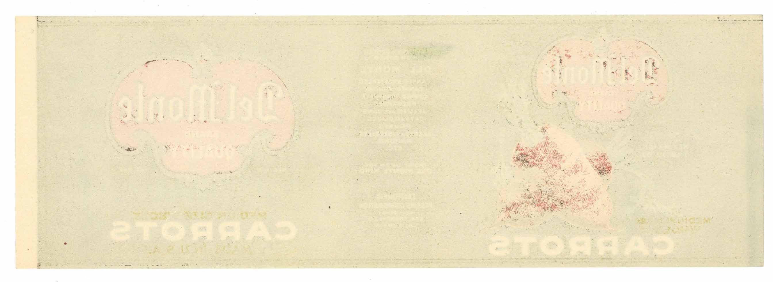 Del Monte Brand Vintage Carrot Can Label, L – thelabelman