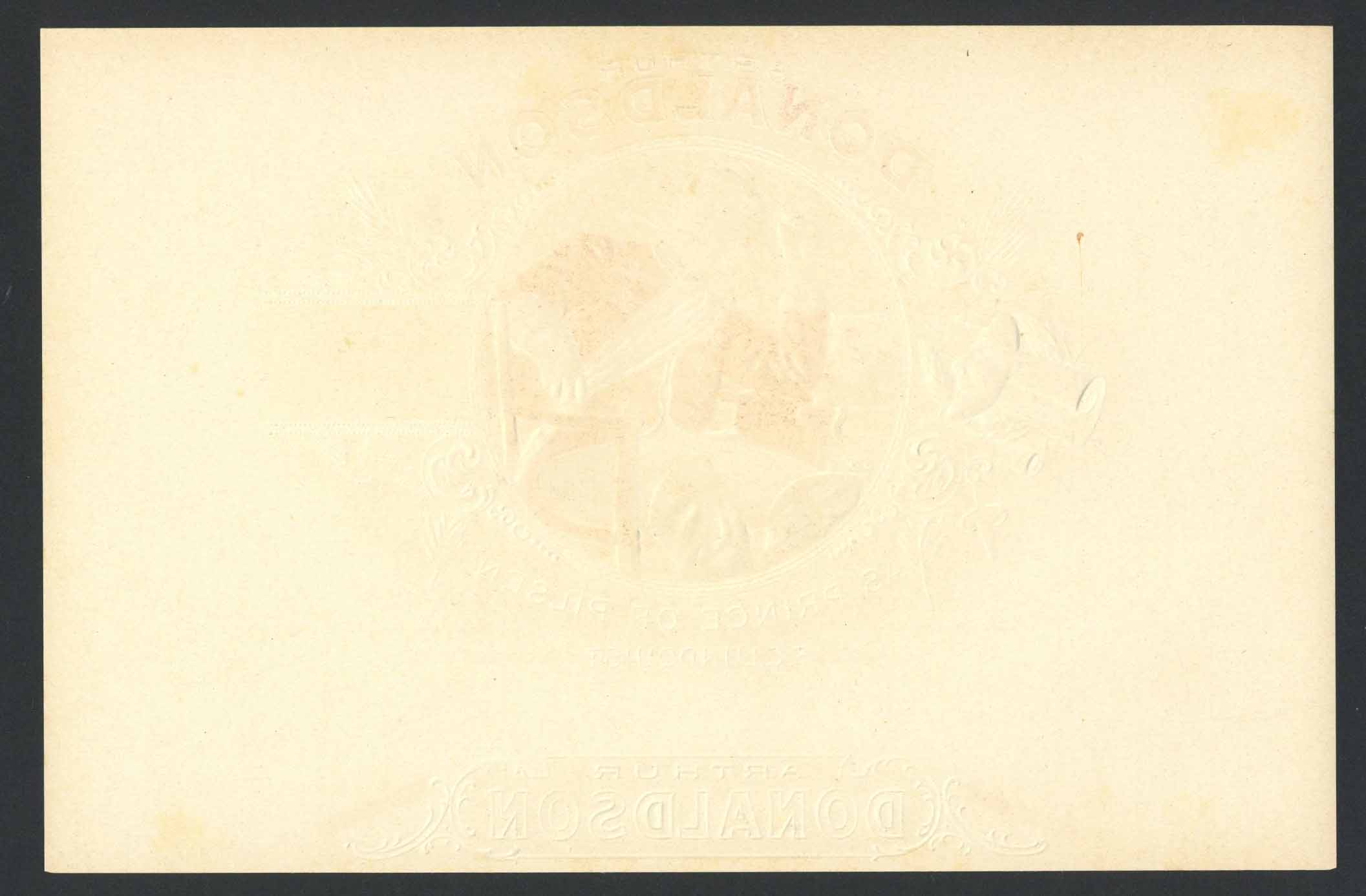 Arthur Donaldson Brand Inner Cigar Box Label – thelabelman