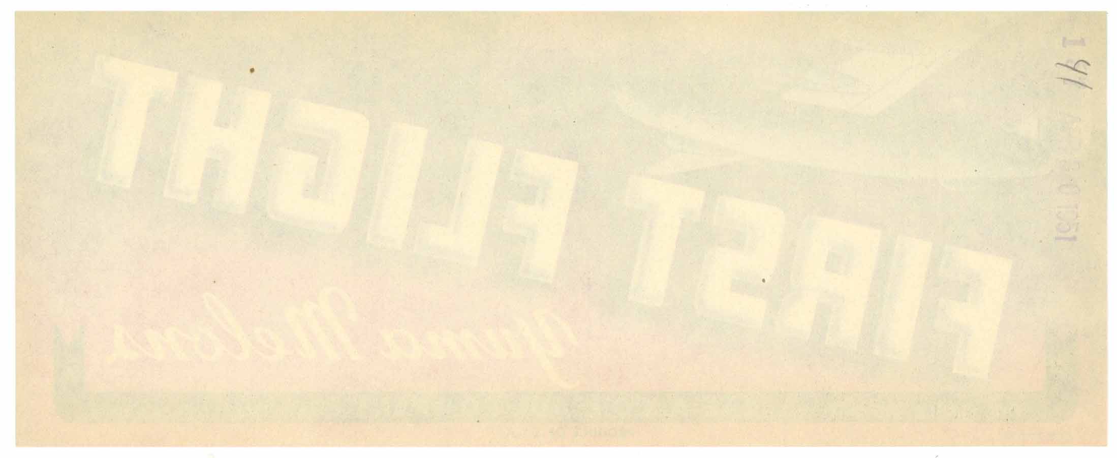 First Flight Brand Vintage Yuma Arizona Melon Crate Label – thelabelman