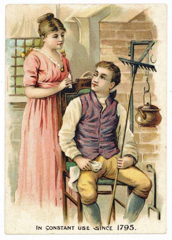 Victorian Trade Card, Dr. Isaac Thompson's Eye Water, Troy, New York ...