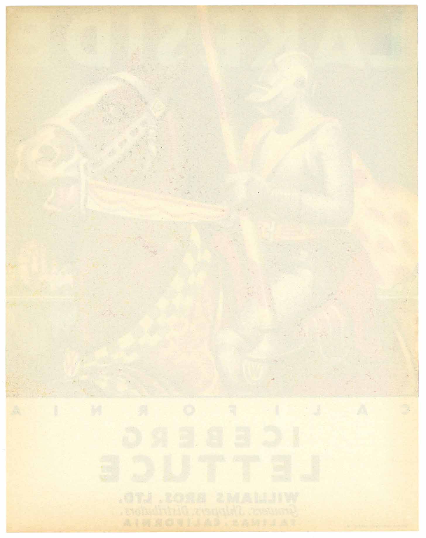 Lakeside Brand Vintage Salinas Vegetable Crate Label – thelabelman