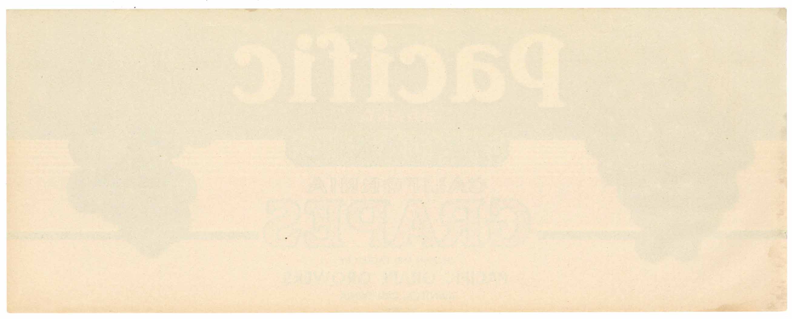 Pacific Brand Manteca California Grape Crate Label – thelabelman
