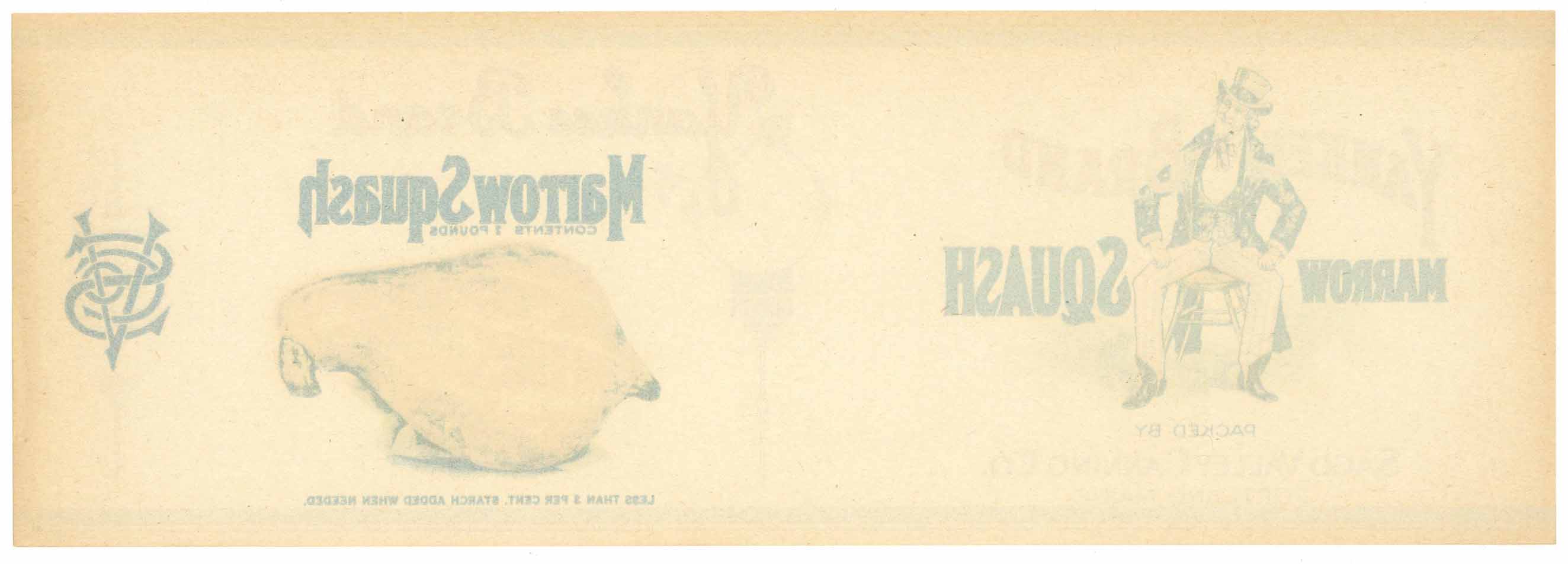 Yankee Brand Vintage Squash Can Label – thelabelman