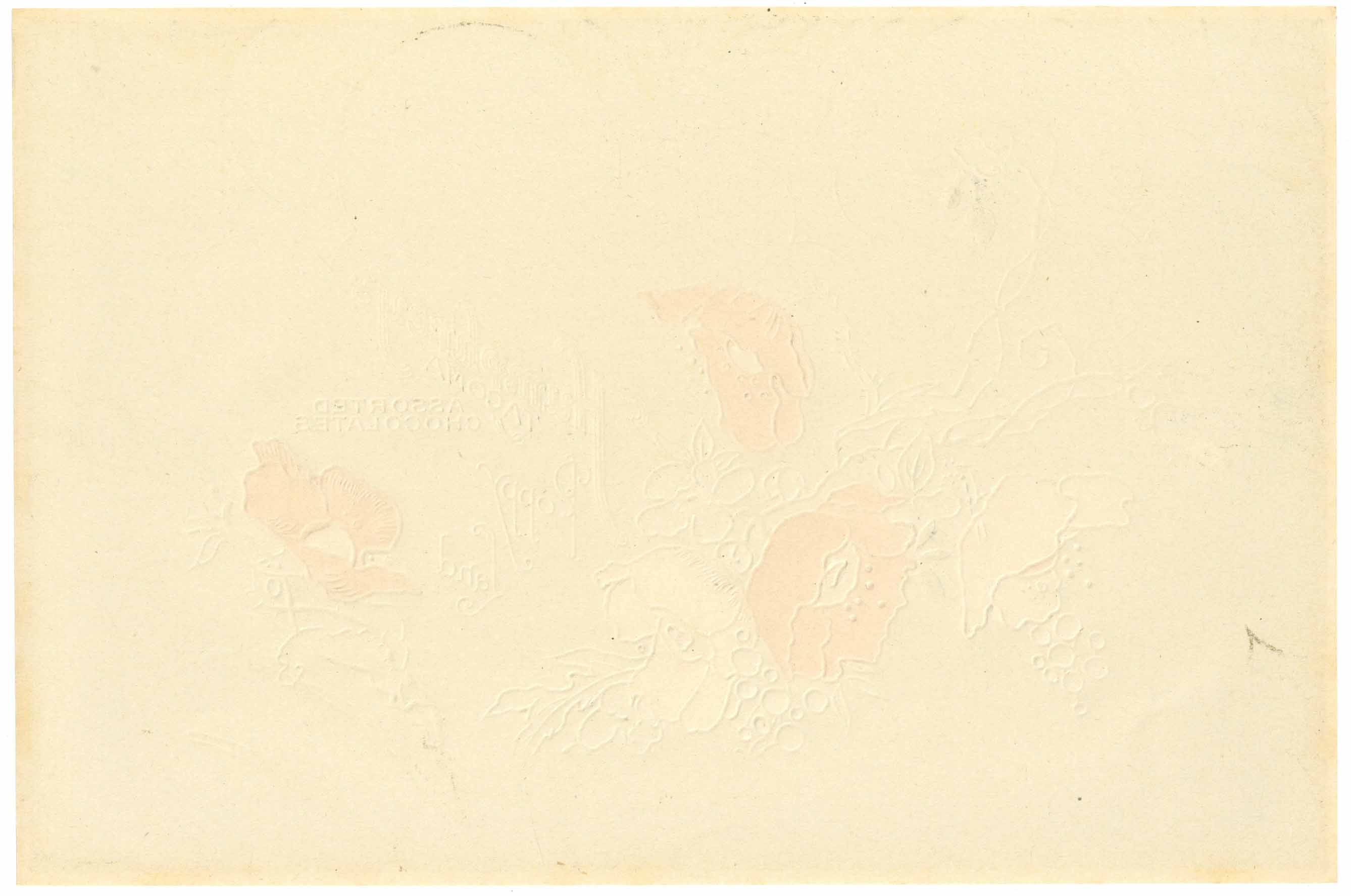 Humphrey's Poppy Land Brand Vintage Chocolate Candy Box Label – thelabelman