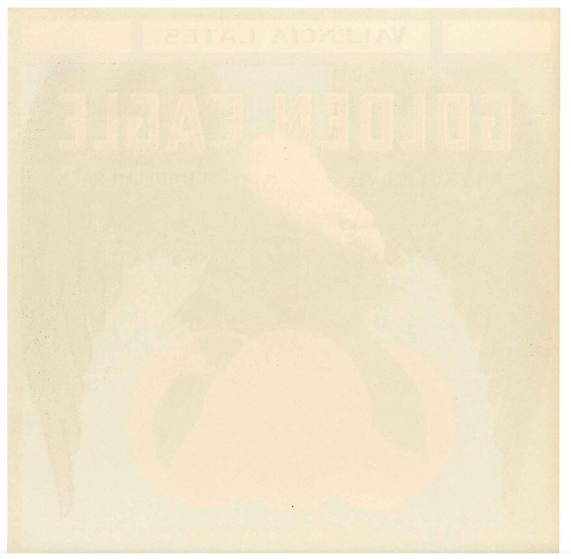 Golden Eagle Brand Vintage Fullerton Orange Crate Label, vl, ht ...