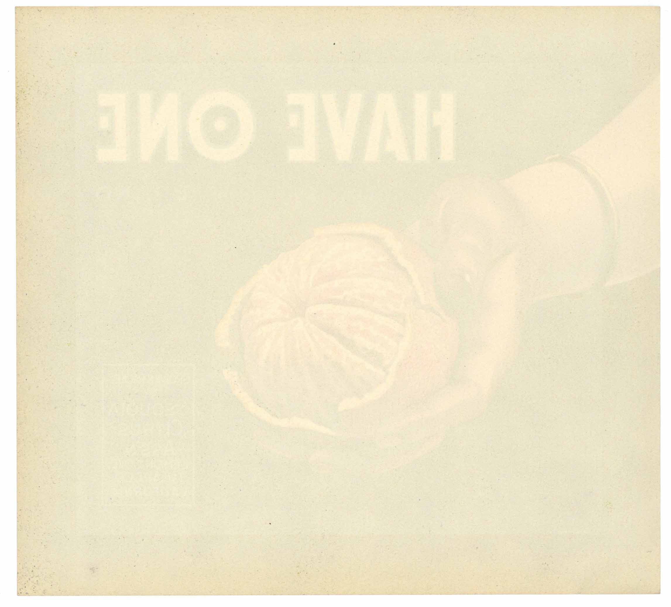 Have One Brand Vintage Orange Crate Label – thelabelman