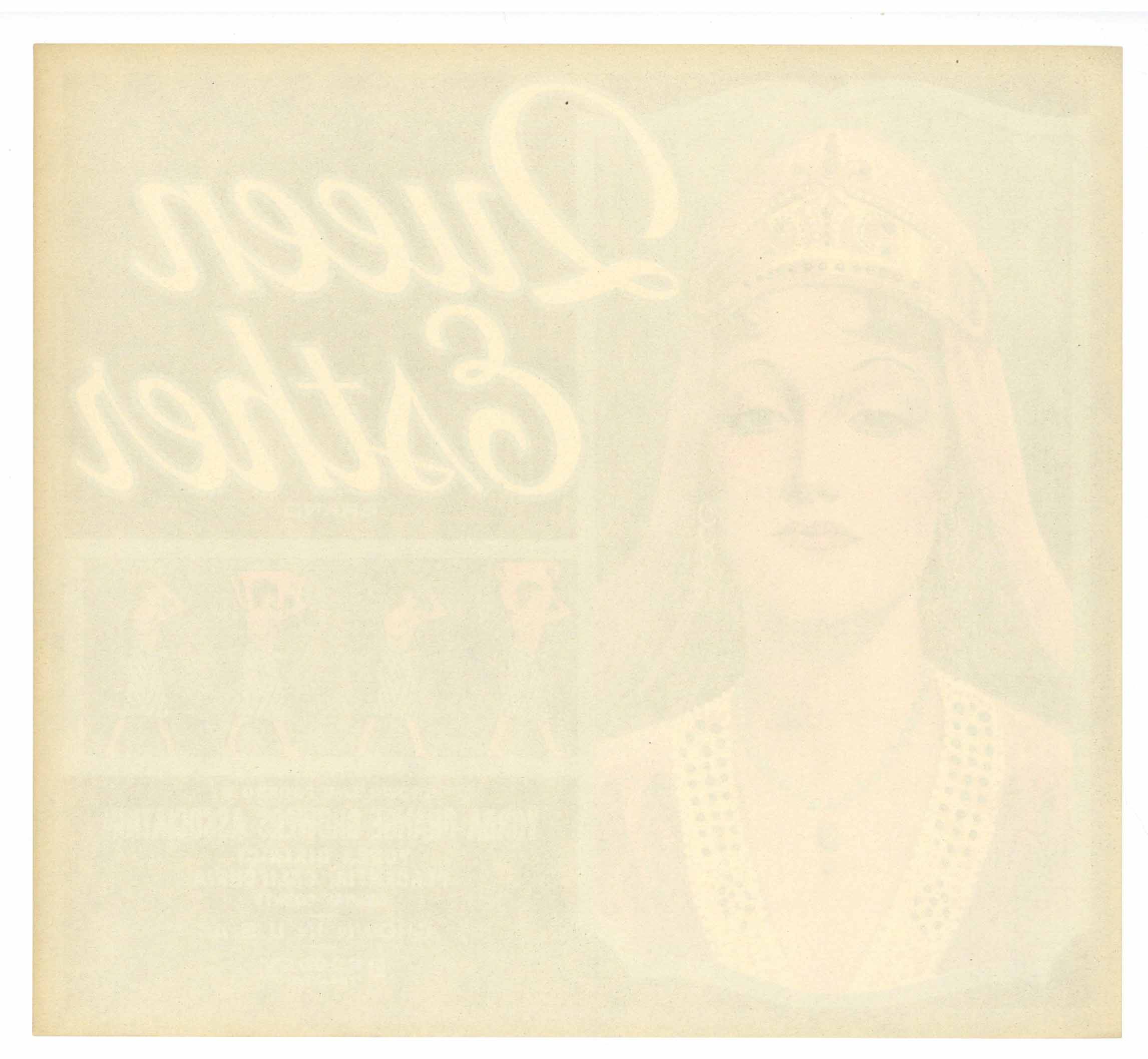 Queen Esther Brand Vintage Placentia Orange Crate Label – thelabelman