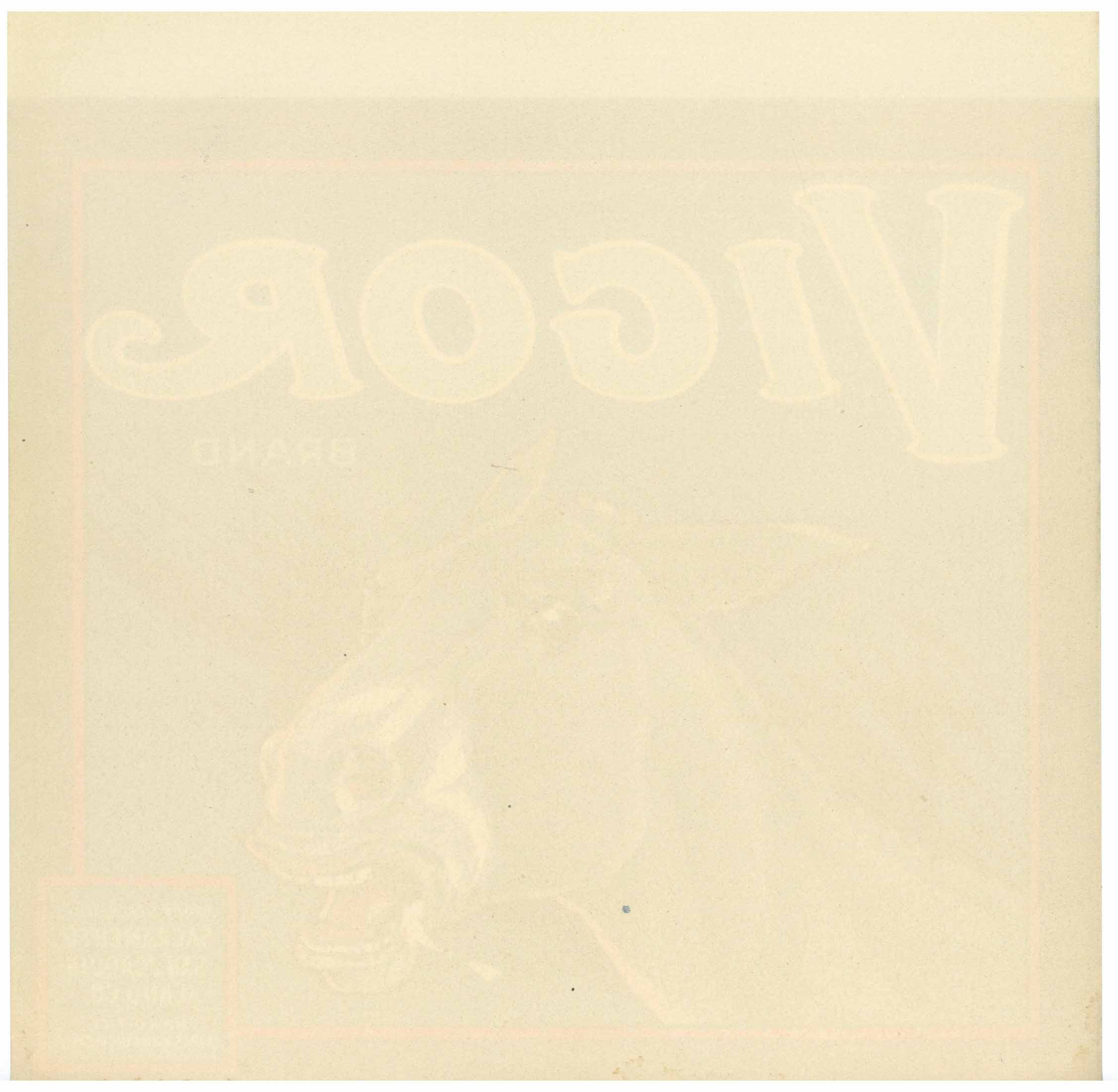 Vigor Brand Vintage Orange Crate Label, ht – thelabelman