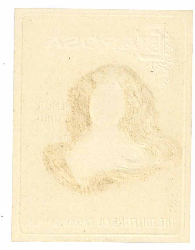 Evarosa Brand Vintage Remedial Hair and Scalp Tonic Bottle Label ...