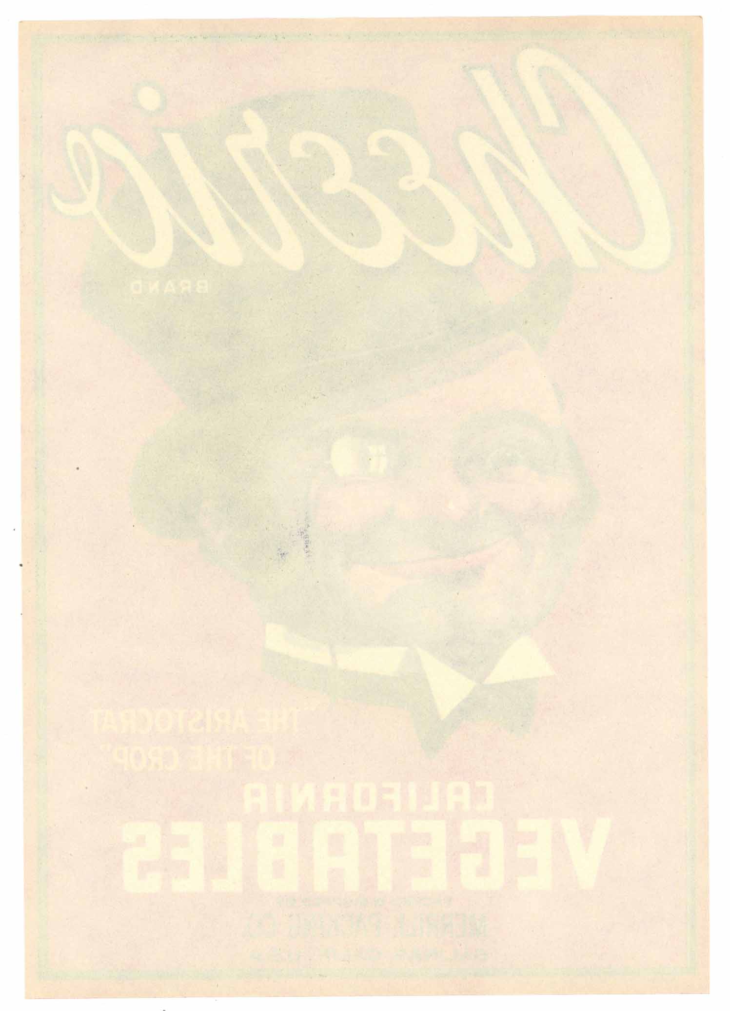 Cherrio Brand Vintage Salinas Vegetable Crate Label, large – thelabelman