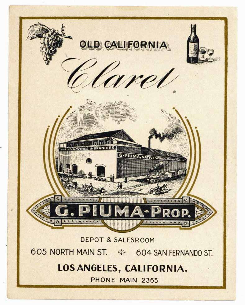 Californian Wine Brands